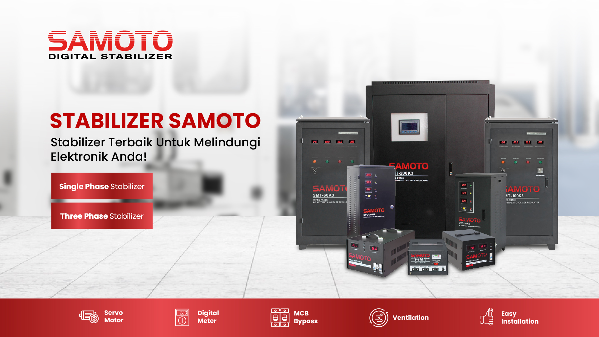 SAMOTO SURABAYA - SUPPLIER STABILIZER LISTRIK, BATTERY LITHIUM & VRLA ...